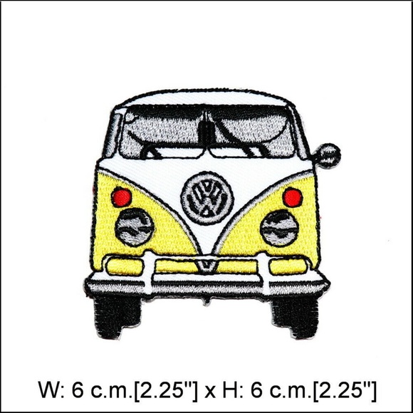 Accessories | Hippie Van Patch Iron On Vw Bus Tie Die Diy Peace ...